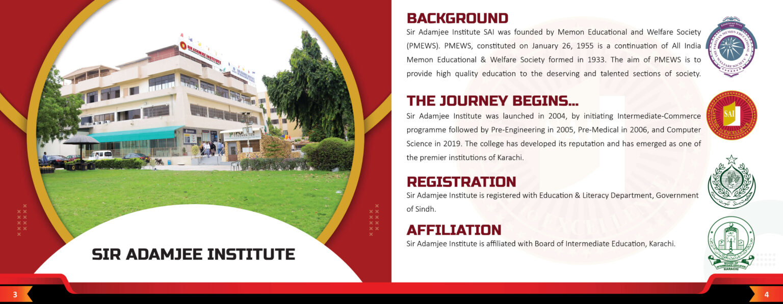 Sir Adamjee Institute – Intermediate College – Separate classes for ...