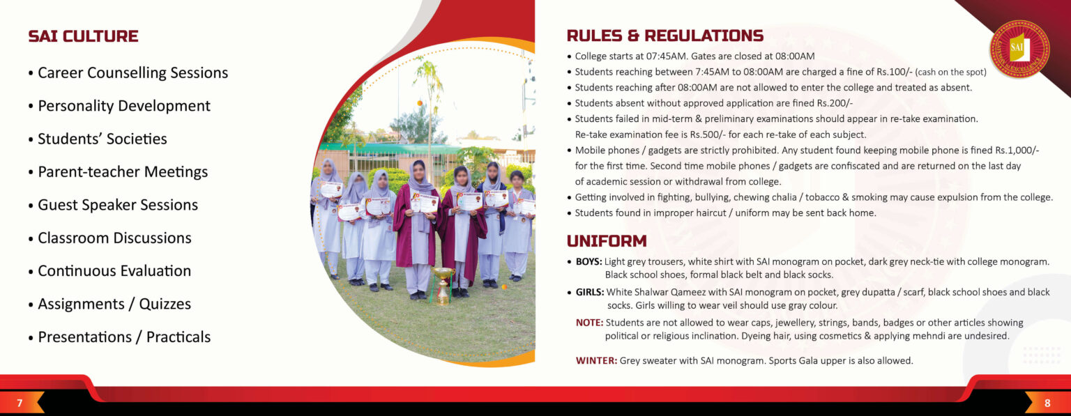 Sir Adamjee Institute – Intermediate College – Separate classes for ...